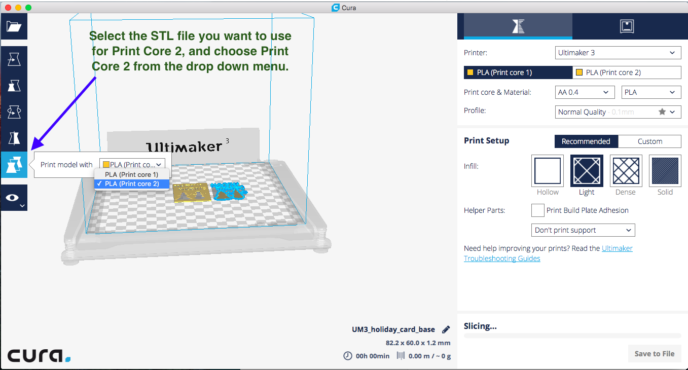 Slicing For Dual Extrusion – fbrc8 Support